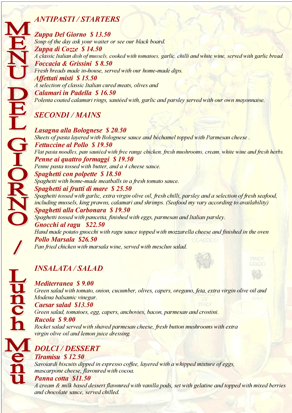 Gusto Italiano Auckland